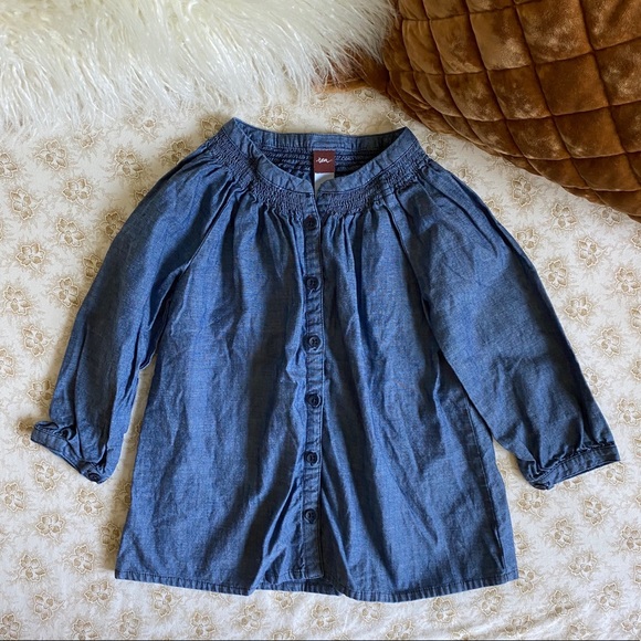Tea Collection | Shirts & Tops | Tea Collection Girls Smocked Neck ...